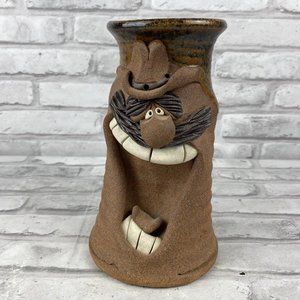 Dining | Ugly Funny Face Mug Pottery 3d Coffee Cup Ugly Mustache Cowboy ...